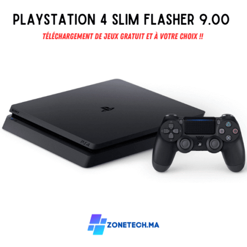 Sony Ps4 Slim 500 Go Flashé | Achat jeux vidéos au Maroc