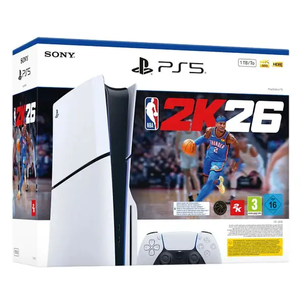 Sony PlayStation 5 + NBA 2K26 | PS5 console | playstation Maroc