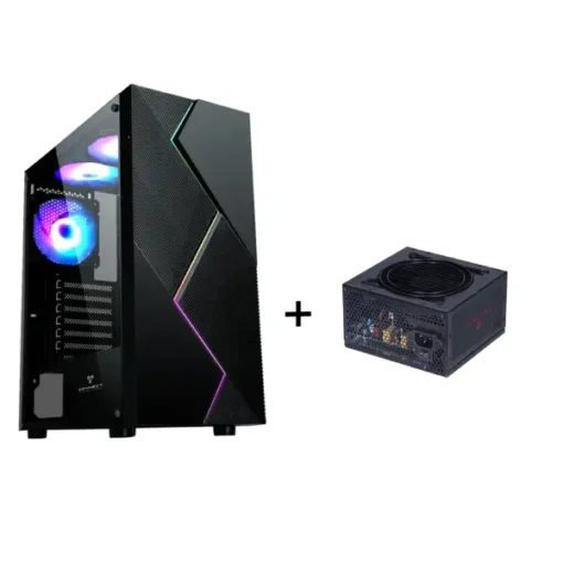 CONNECT BOLT ARGB + PSU 550W | Pack Alimentation et Boitier